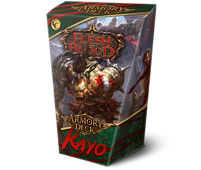 FLESH & BLOOD TCG ARMORY DECK KAYO > Legend Story Studios